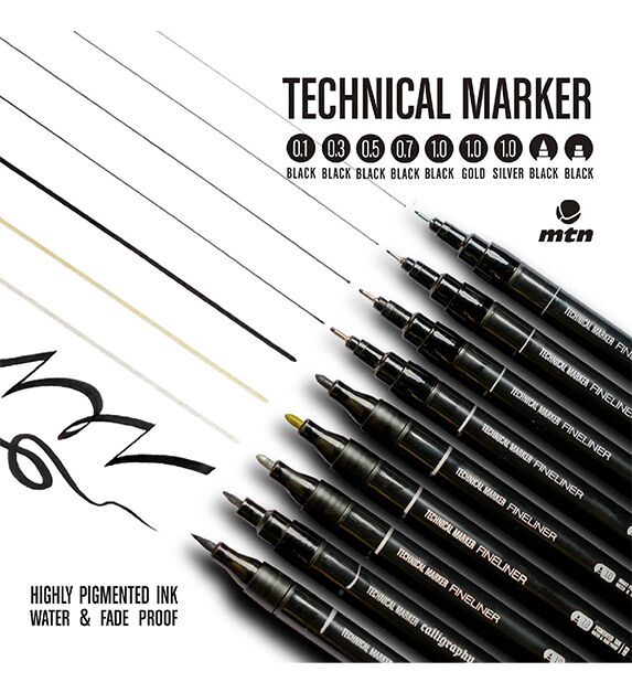 MTN Technical Marker Fineliner - Arteasy Nigeria