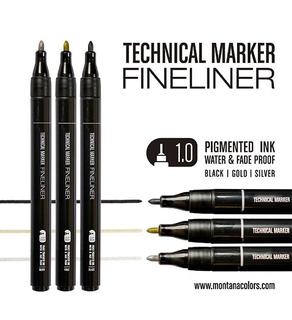 MTN Technical Marker Fineliner - Arteasy Nigeria